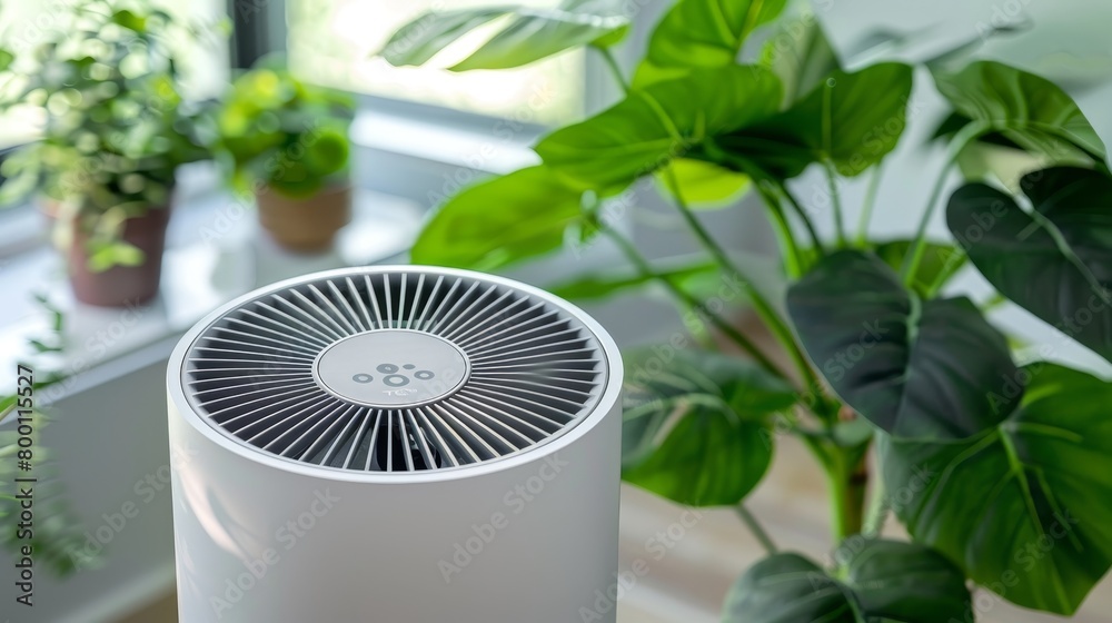 Dynamic air purifier animation effectively removes visible pm2.5 ...