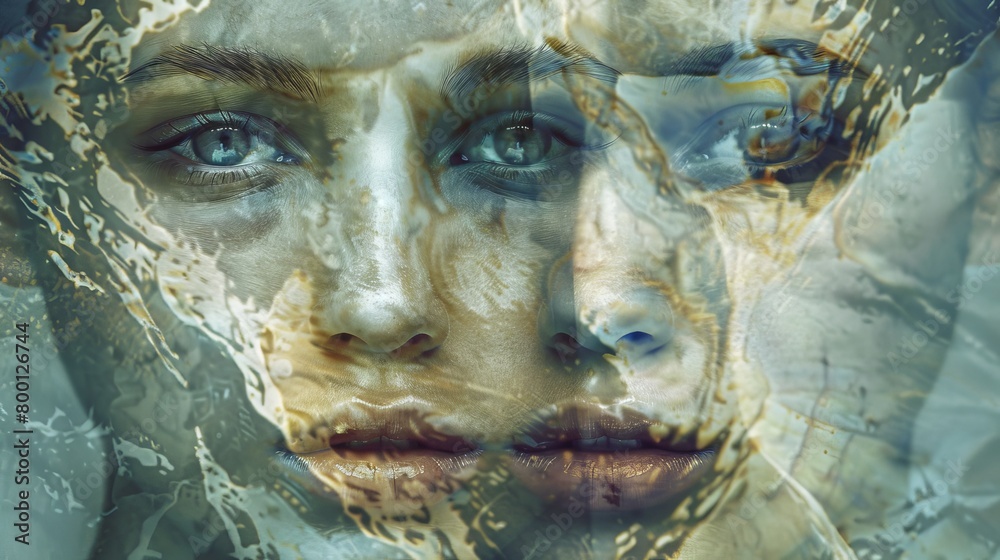 deep fake face swap ai, deep fakes and cloning, human or ai face, woman ...