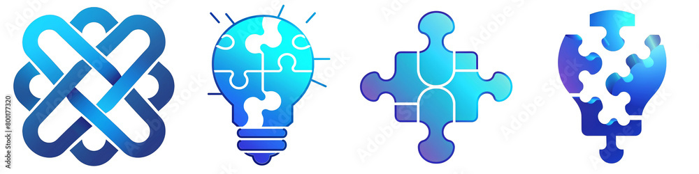 Problem Solving clipart collection, symbol, logos, icons isolated on ...
