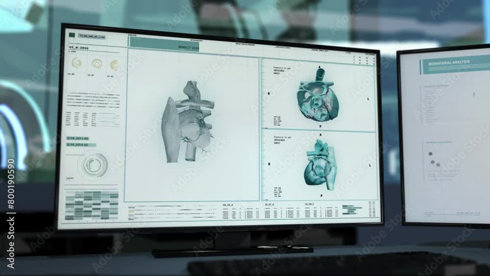 Medical vessel analysis system diagnosing diseases. Analysing the ...