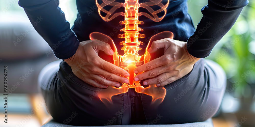 Coccyx Fracture: The Tailbone Pain and Discomfort - Imagine a person ...