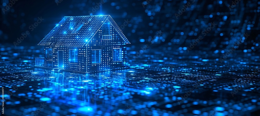 Futuristic Integration: Expansive Ultrawide Presentation Illustrating ...