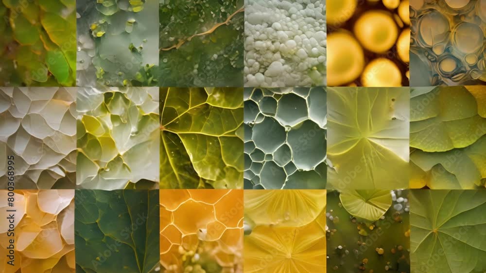 A series of photographs zoomed in on different biofuel molecules each ...