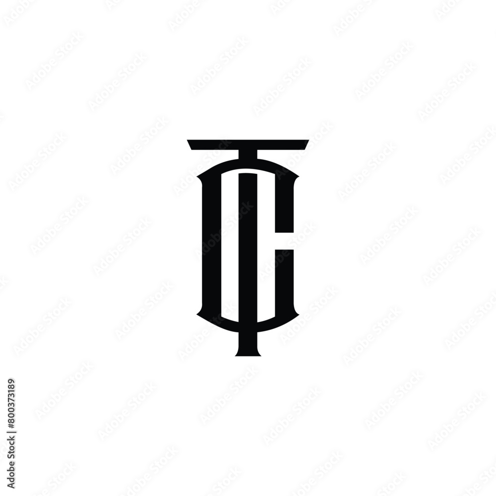 TC letter design for logo and icon.TC typography for technology ...