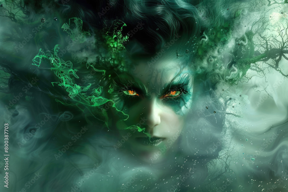 Mesmerizing malevolence of Kijo, a captivating demon from Japanese ...
