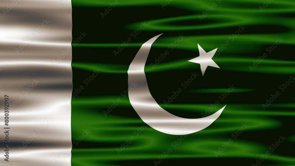 Pakistan waving flag. Pakistan flag waving. waving animation. Sign of ...