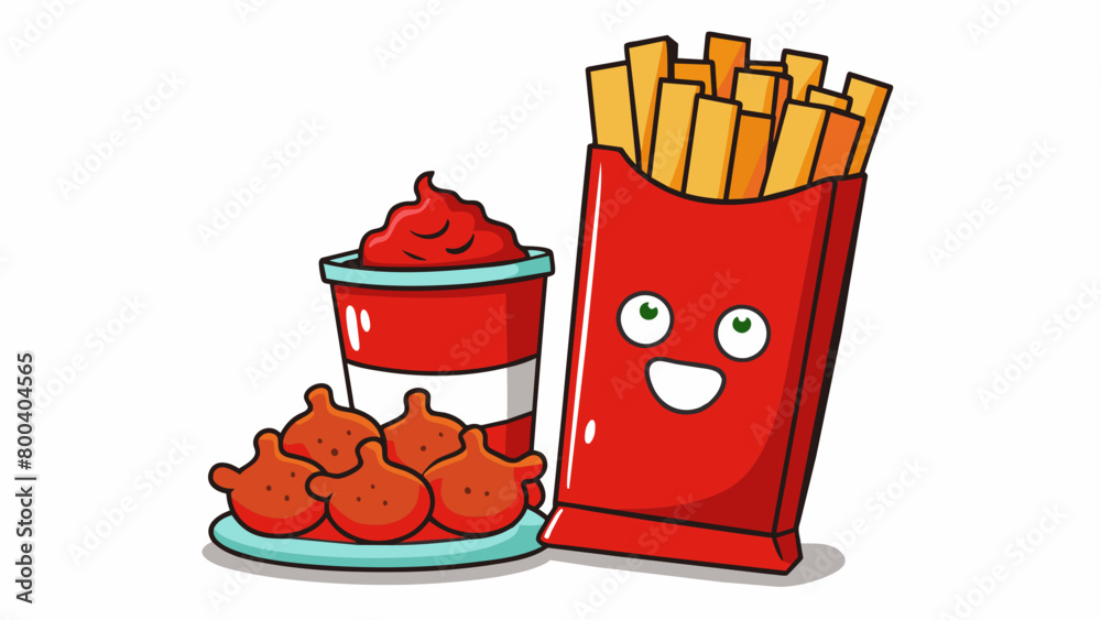 A kidfriendly red sauce found in small plastic packets perfect for ...