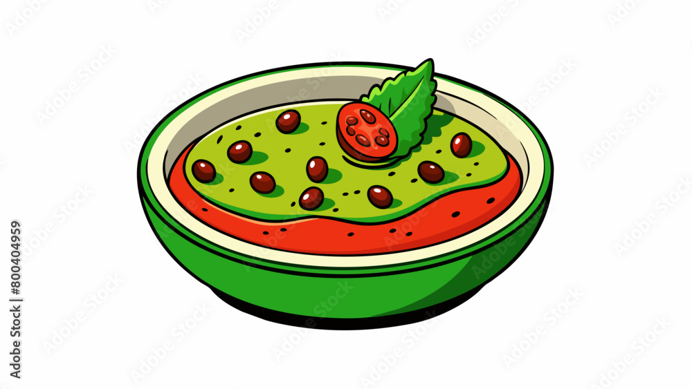 A Mediterraneaninspired dip made from a blend of green and black olives ...