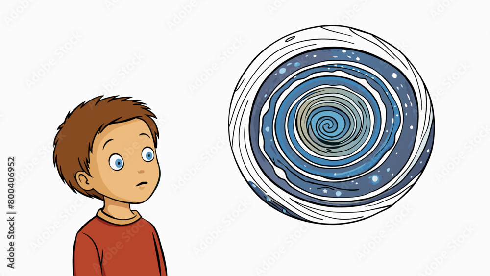 A young child gazes up at the stars mesmerized by the Astronomers ...