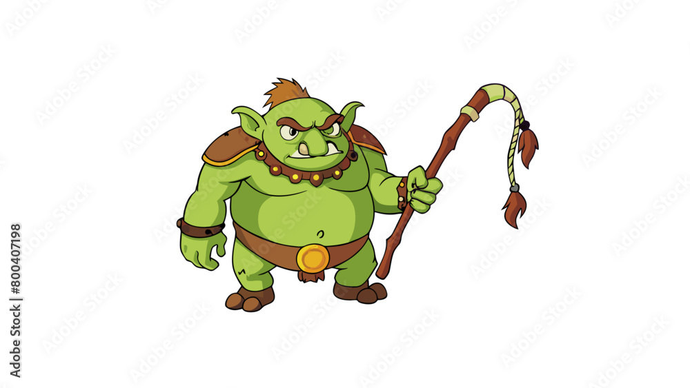 As the ground rumbled I knew the Ogre was approaching. Its massive form ...