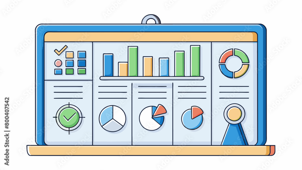 In a corporate setting a Scorecard is a visual presentation of ...