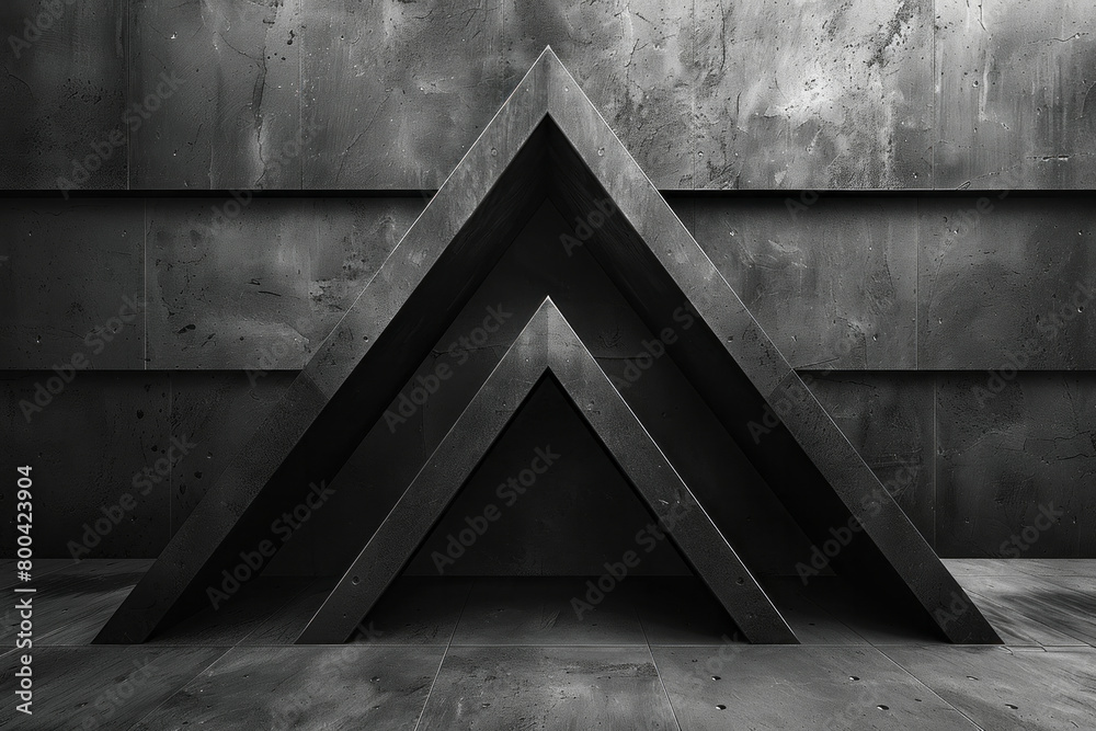 An image of a large, bold triangle split into three smaller triangles ...