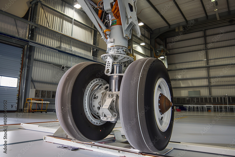 Main wheel of aeroplane gear wheel aircraft Stock Photo | Adobe Stock