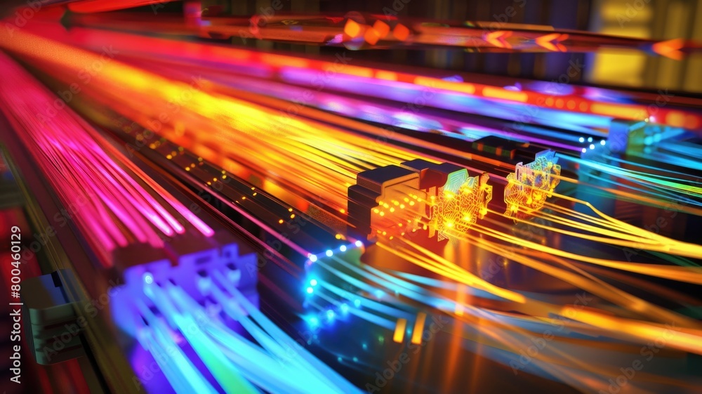 optical network using space division multiplexing (SDM) technology ...