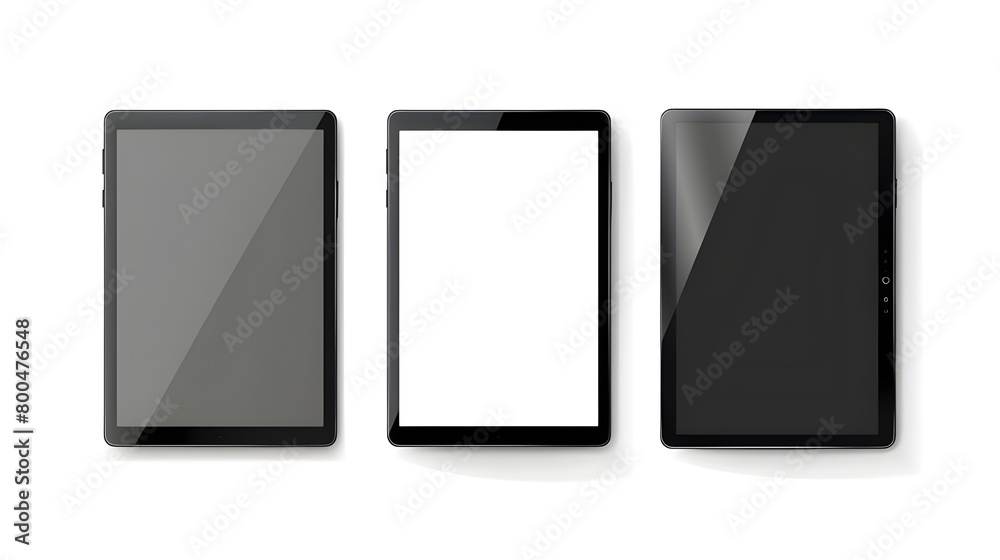 Tablet mockup, Realistic tablet mockup with blank screen. tablet vector ...