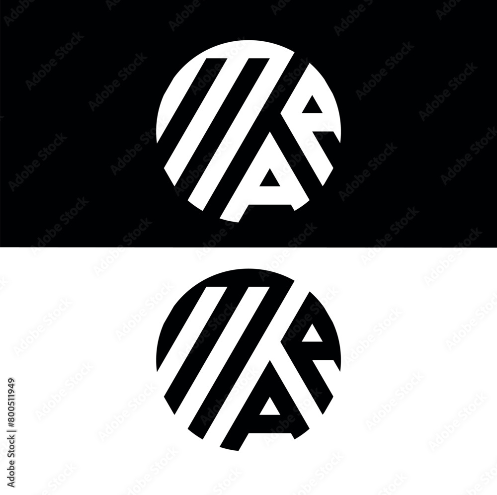 Initial letters logo designs Bundle. This collection incorporated with shield, round, rectangle ...