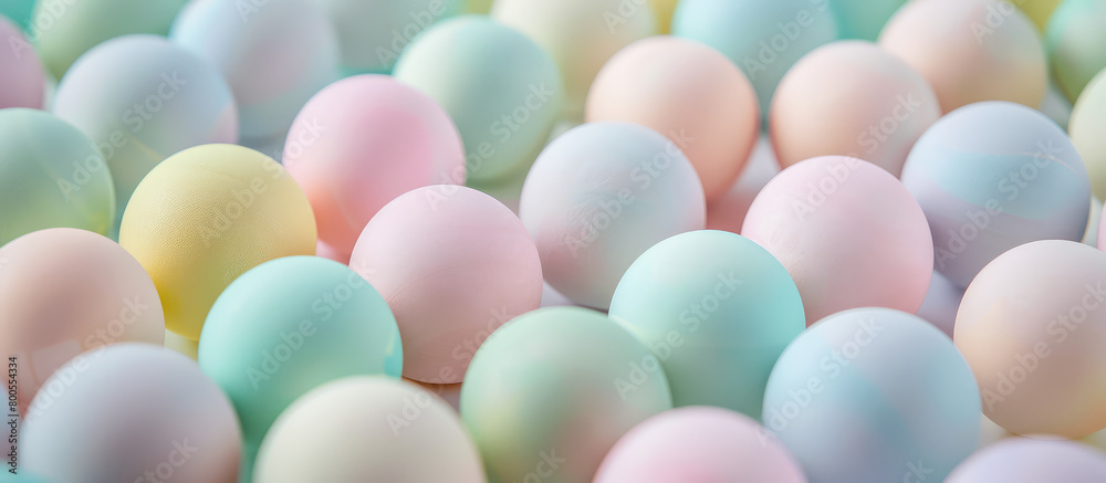 Pastel Colorful balls abstract wallpaper or background. Pattern design ...