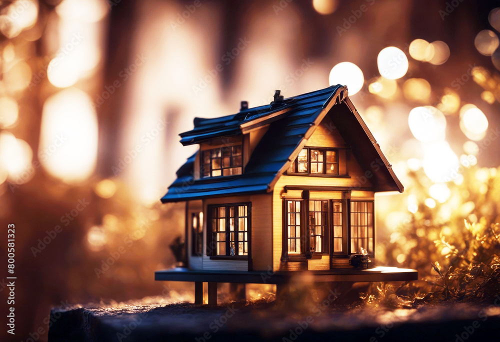 'up close house image stylized apartment developer business ...