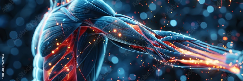 Muscle pain is expressed through an artistic fusion of anatomy and ...