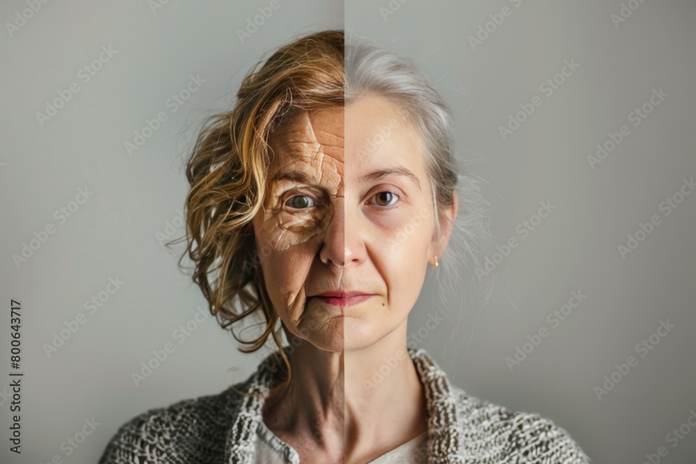 Aging signs are lessened through a modern skincare approach involving a ...