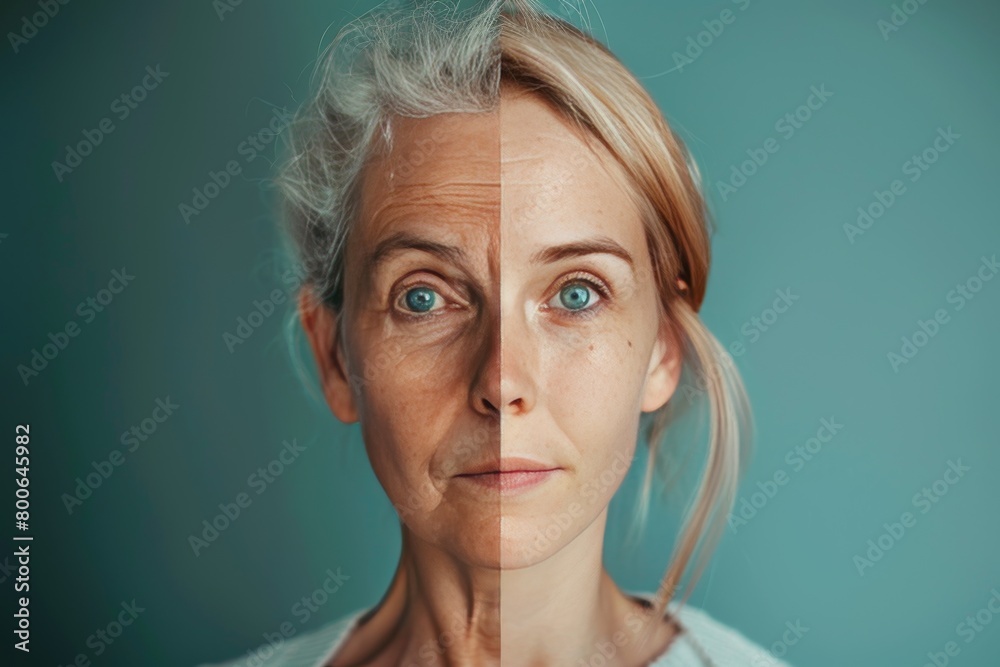 Chronological aging principles enhance a face lift in a skincare ...