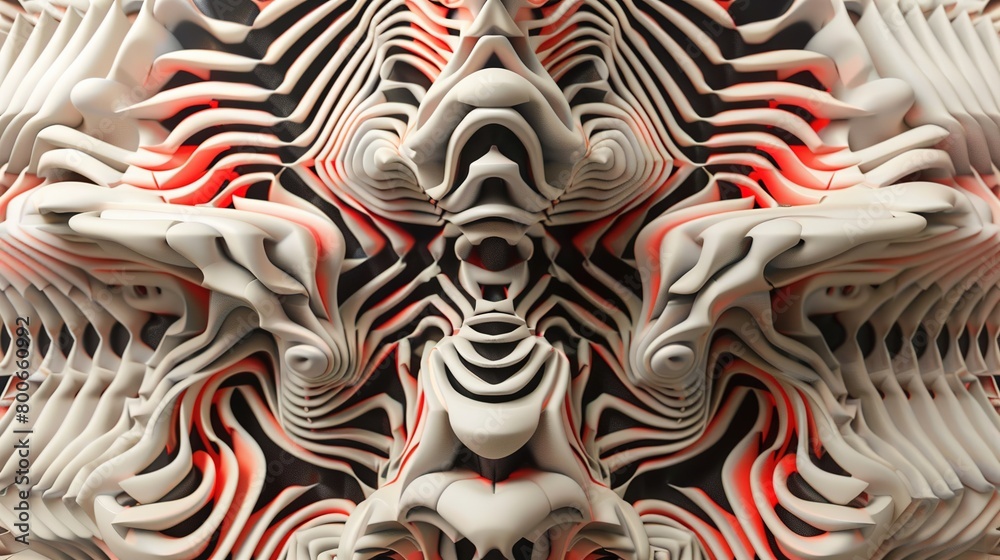 A graphic that features a two-dimensional pattern which appears to be a ...