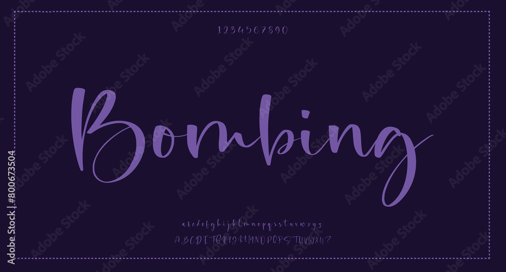 Vector elegant wedding alphabet letters font typography luxury classic ...