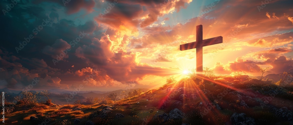 The cross is a symbol of Christianity, and it is often used to ...
