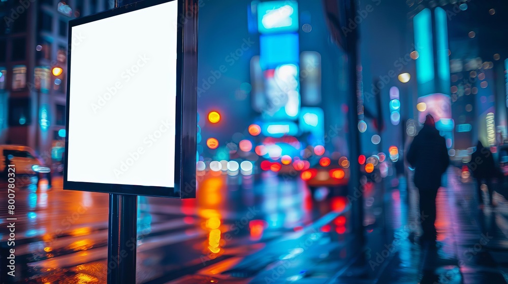 Interactive Billboard with QR Code Image of an interactive billboard ...