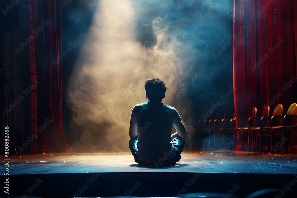 Illustration showcasing an actor's ability to transform into various ...