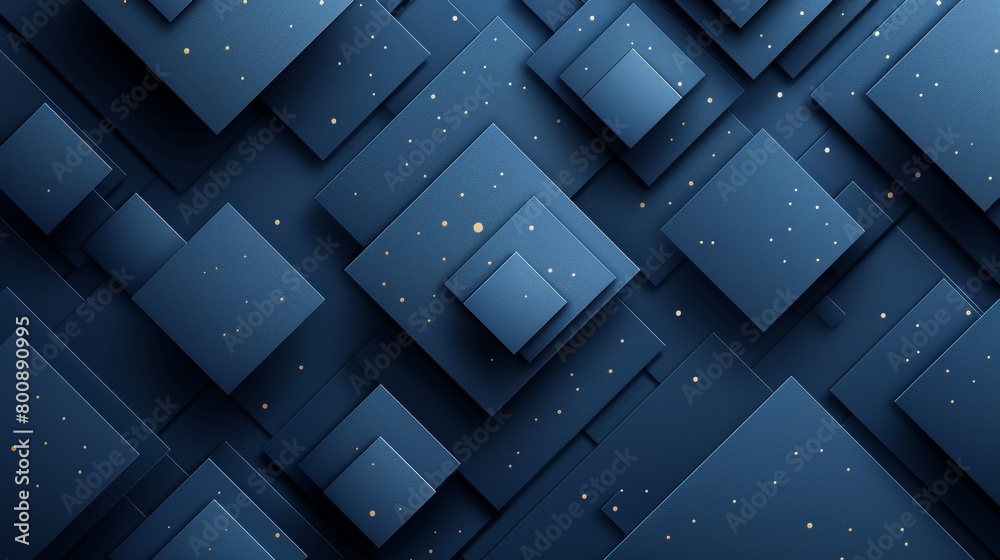 A dark blue geometric shapes background with lines. Modern gradient ...