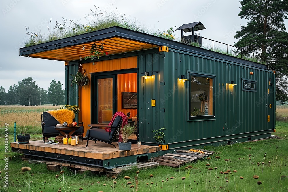 Shipping Container Stack Living: Repurposed & Stylish Space Design ...