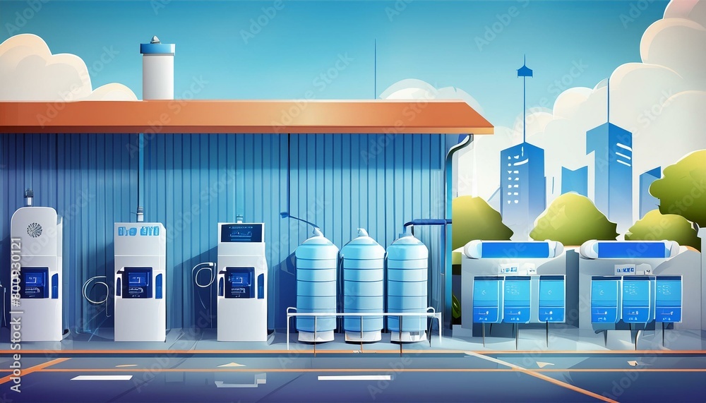 a system used in retail operations that optimizes water usage ...