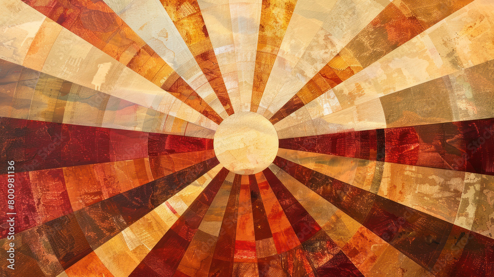 Warm Sunburst Overlapping Composition., International Sun Day, the ...