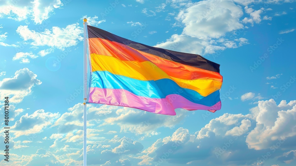 The Progress Pride Flag is a symbol of diversity and inclusion. It was ...