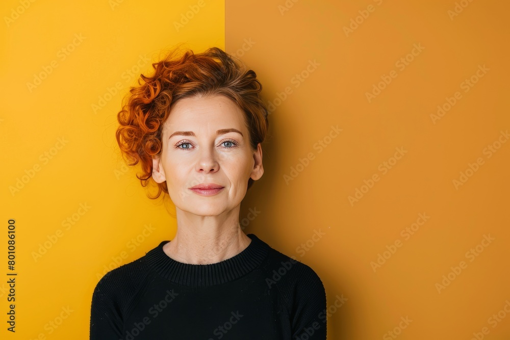 Aging split merges woman's face effects, highlighting generational gap ...