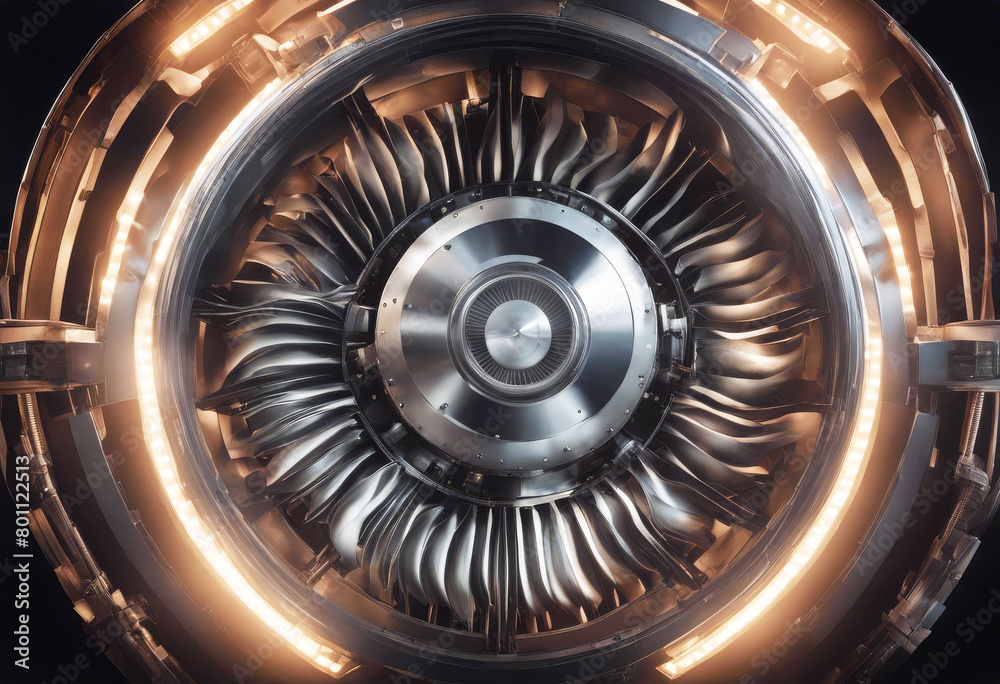 'ray x turbofan isolated style engine rendering jet background black 3d ...
