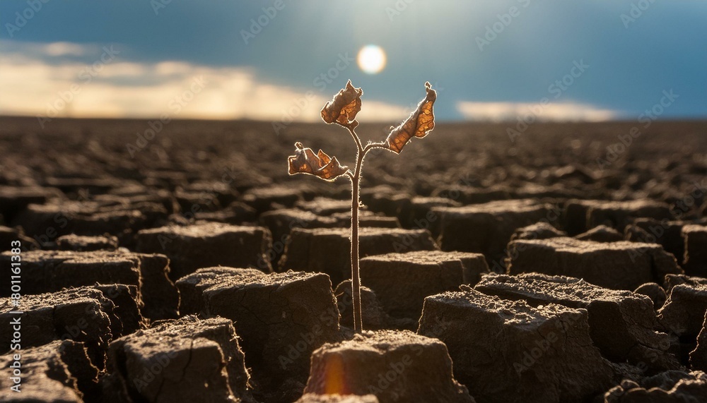 Plant Shriveled in Drought - Global Warming and Climate Change - Sprout ...