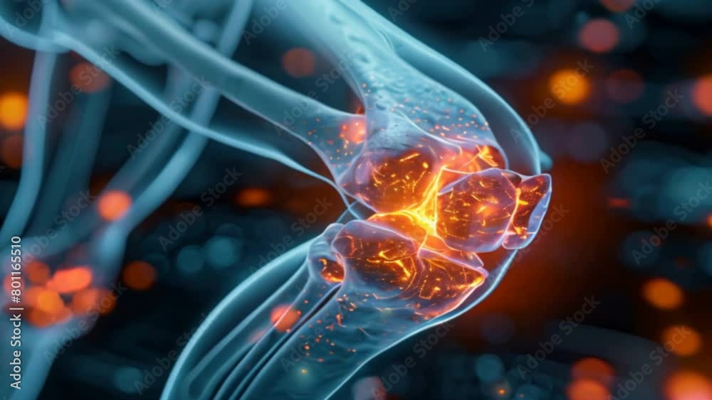 A film X-ray displays a lateral view of a fractured kneecap (patella ...