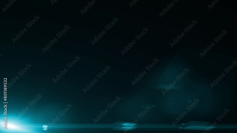 Loop optical lens flares flickering burst shine light animation ...