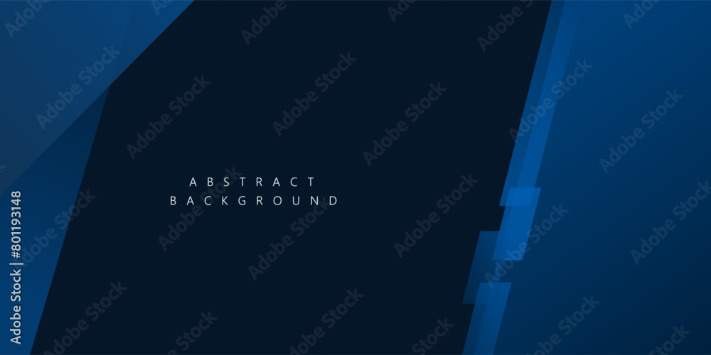 Blue metallic color shape modern background for template, poster, flyer ...
