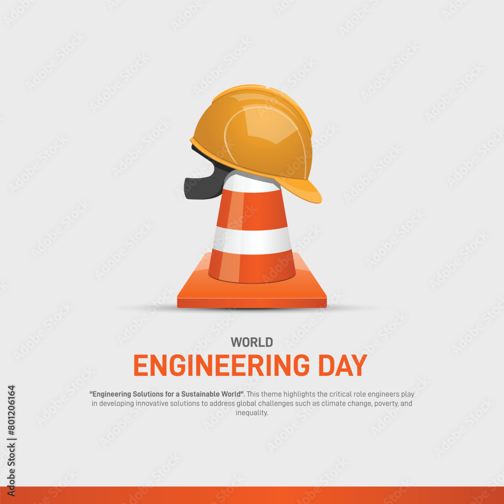 World Engineer Day 2024. World Engineer Day creative concept banner ...