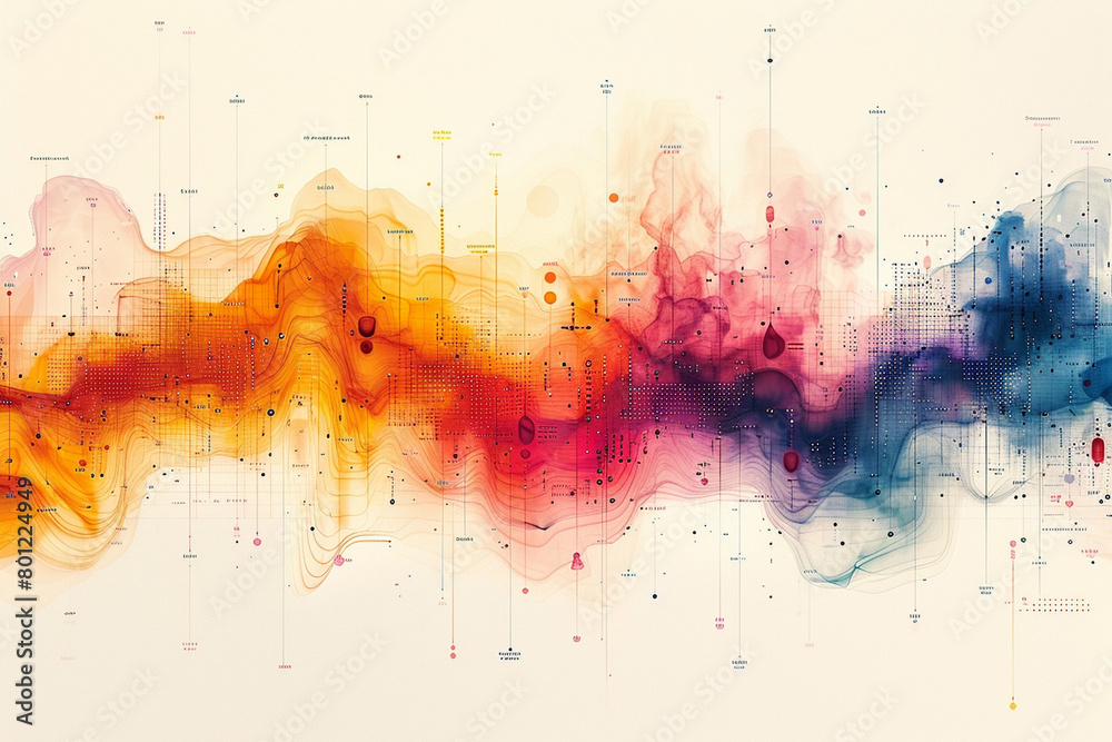 A heat map visualizing customer sentiment across different ...