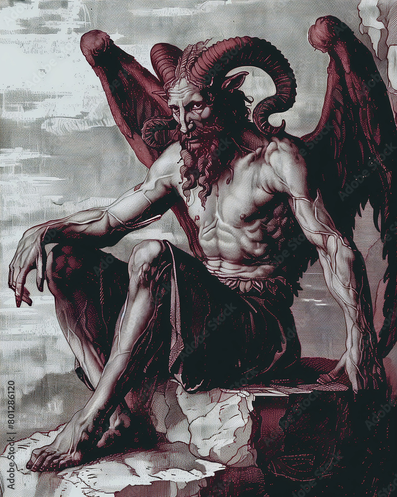 Familiars Of Azazel, Fallen Angel, Devil, Demon, Portrait Illustration ... Familiars Of Azazel, Fallen Angel, Devil, Demon, Portrait Illustration ...