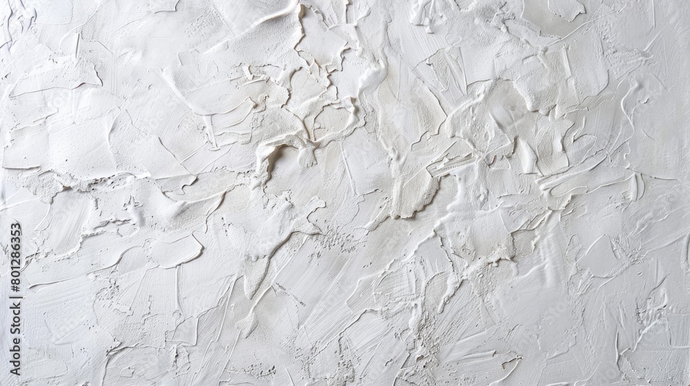 Abstract white brush strokes on clean background. Minimalistic artistic ...