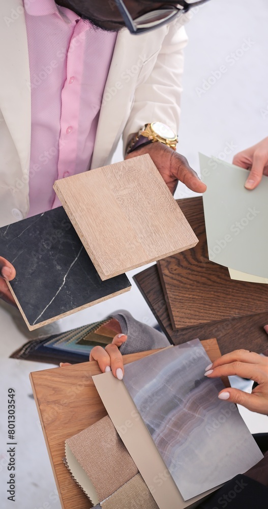 Expert interior designers collaborated, selecting materials for home ...