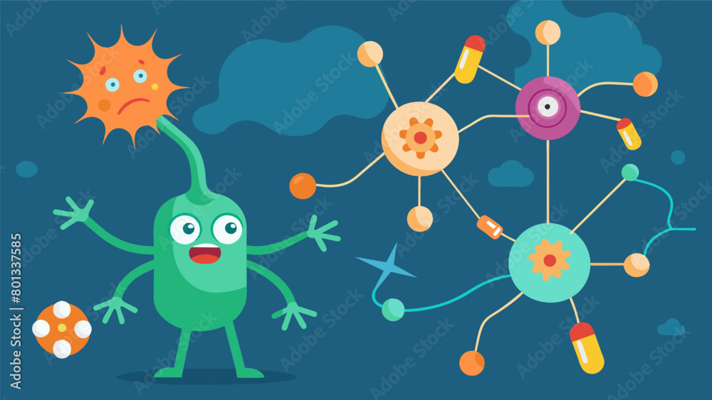 An animation showing how GABAergic interneurons are activated by ...