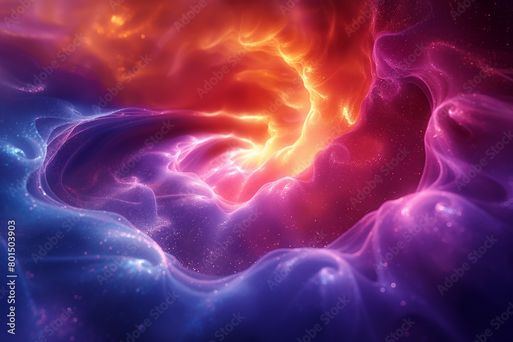 Healing Energy: A visualization of healing energy flowing through the ...