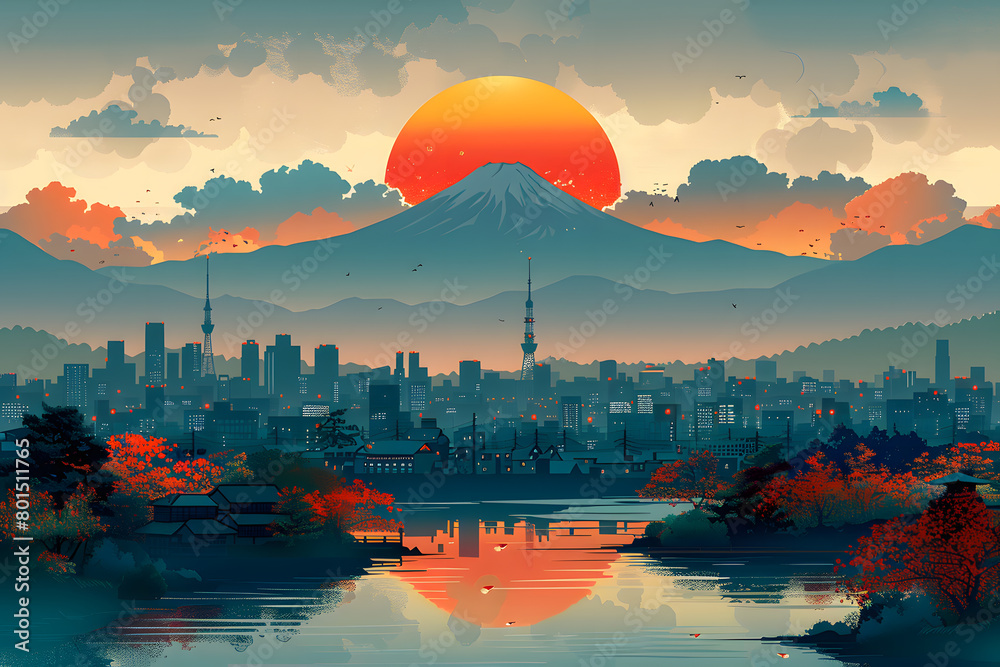 Digital Map of Japan's Urban Landmarks - A Guide to Modern Culture ...