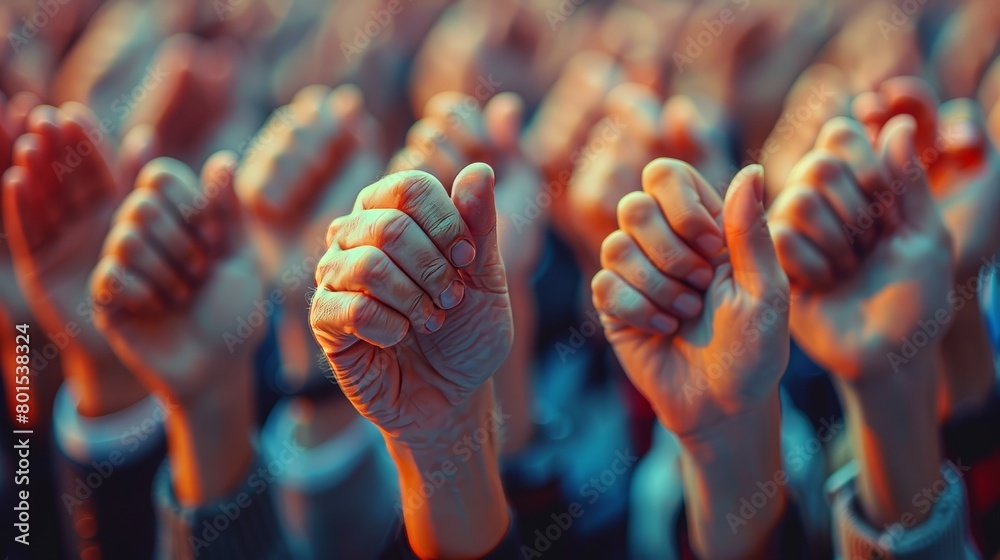 People applauding to congratulate success job. Hands thumbs up ...